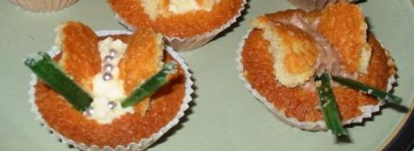 Butterfly cake recipe that children can make, pictures step by step